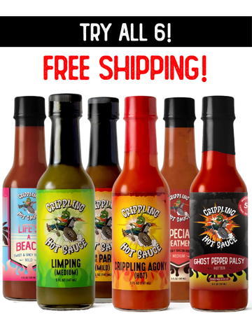 Turn Up the Heat—Shop the Crippling Collection! – Crippling Hot Sauce